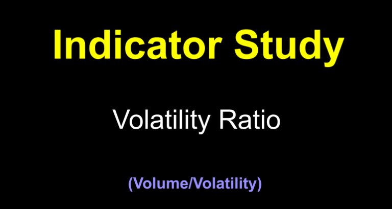 Volatility Ratio as a Volume/Volatility Indicator – Stonehill Forex